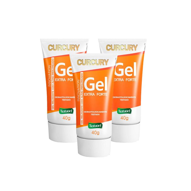 Kit 3 Gel Extra Forte - Curcury - Curcury Gel - Cosméticos para ...