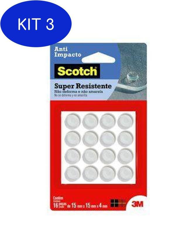 Kit 3 Gotas De Silicone 3M Grande Com 16Un - Instrumento Odontológico ...