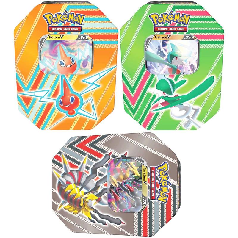Kit 3 Latas Pokémon Potencial Oculto Com Carta Holográfica - Copag ...