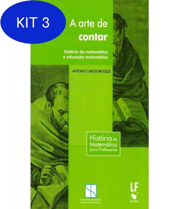 Kit 3 Livro Arte De Contar, A - Historia Da Matematica - Livros de ...