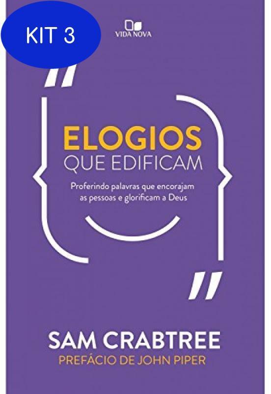 Kit 3 Livro Elogios Que Edificam. Proferindo Palavras - Outros Livros ...