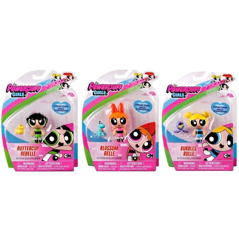 Kit 3 Mini Bonecas As Meninas Super Poderosas Sunny Brinquedos ...
