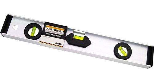 KIT 3 Nível Aluminio 12 Polegadas (30,48cm) Starfer - Nível / Prumo ...
