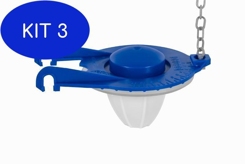 Kit 3 Obturador Universal Para Caixa Acoplada Ksou Astra 3 - Caixa Acoplada e Acessórios ...