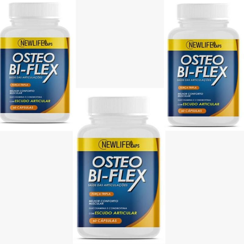 Kit 3 Osteo BI - Flex 60 Caps - Envio Imediato - Complemento Alimentar ...