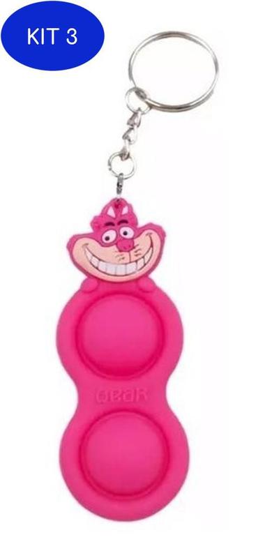 Kit 3 Simple Dimple 2 Fidget Toy Pop Bubble Sensorial Gato - Mega Block ...