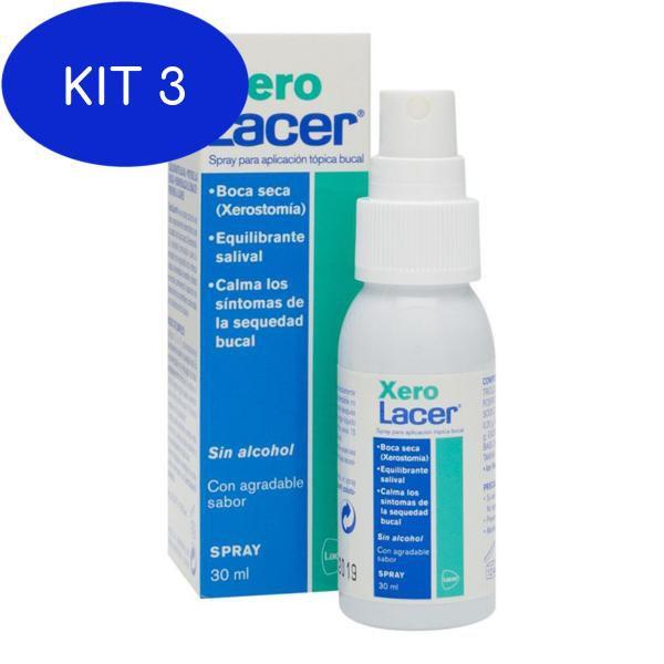 Kit 3 Spray Bucal Xerolacer 30 Ml - Spray Bucal - Magazine Luiza