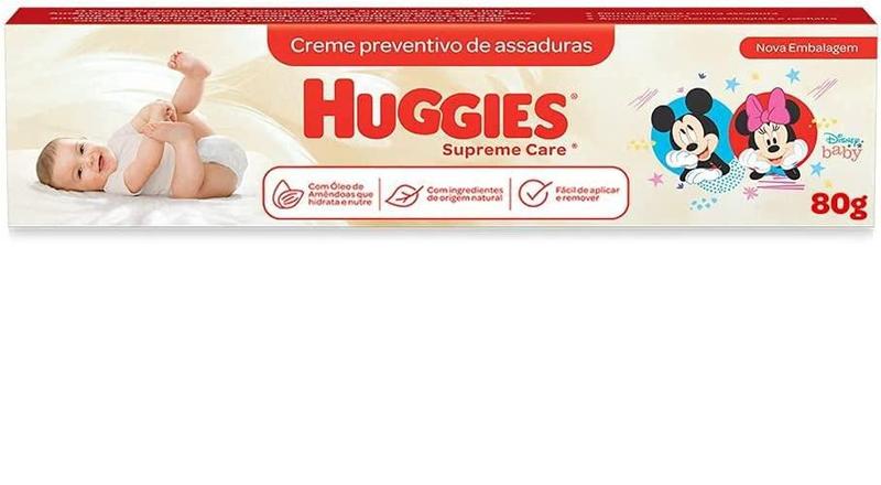 KIT 3 Unid. Creme Preventivo de Assaduras 80G HUGGIES - Creme/ Pomada ...