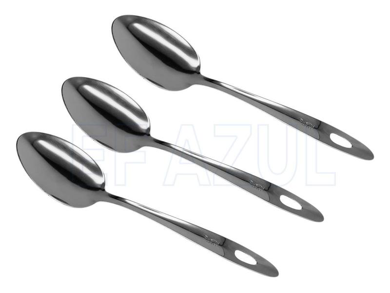 Kit 3 unidades Colher de servir Restaurante Buffet Talheres - Quality ...