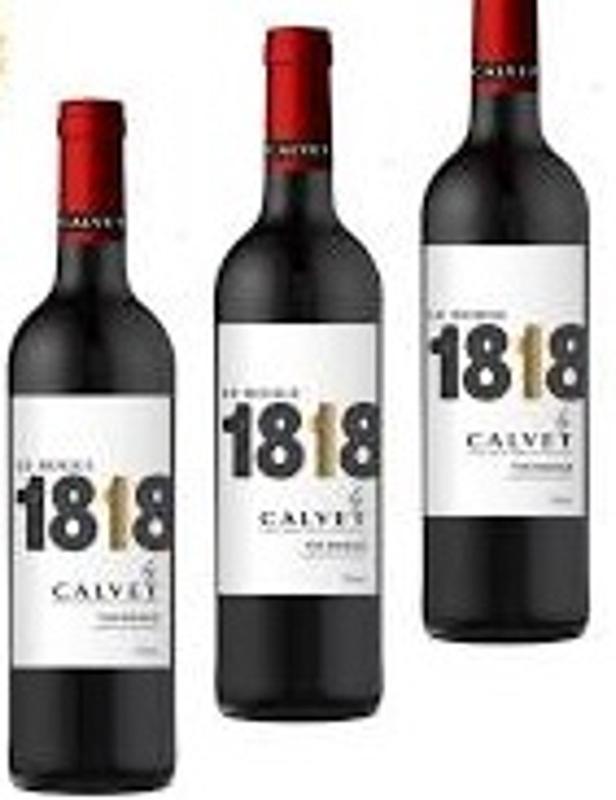 Kit 3 vinhos franceses 1818 - Calvet - Vinho - Magazine Luiza
