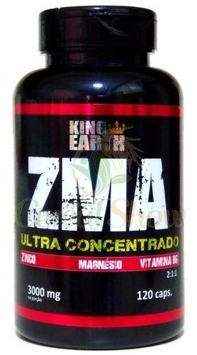Kit 3 Zma Ultra Concentrado 3000mg 120 Cápsulas - King Earth - ZMA ...