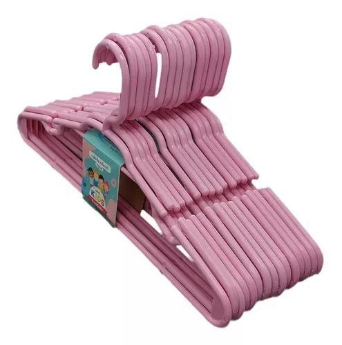 Kit 30 Cabides Infantis Plástico Bebê Criança Resistente - Plastibrasil ...