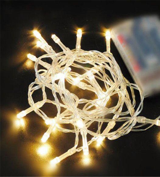 Kit 30 Pisca 20 Leds Micros de Pilha 2,30m - Wincy Natal - Pisca Pisca ...