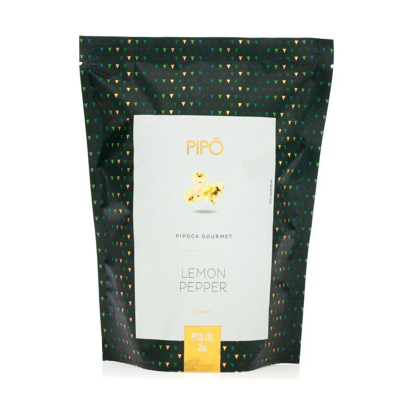 Kit 3X: Pipoca Lemon Pepper Pipó Gourmet 35g - Alimentos - Magazine Luiza