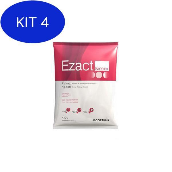 Kit 4 Alginato Ezact Krom Coltene 410G - Equipamento Odontológico ...