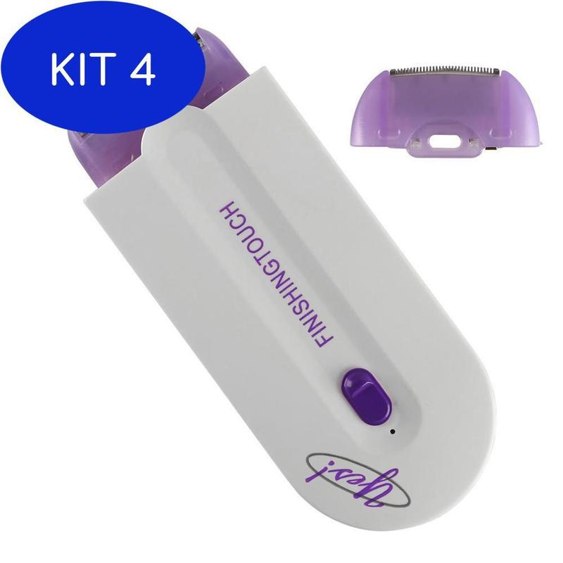 Kit 4 Aparelho Depilador Yes by Finishing Touch - Depilador Elétrico ...