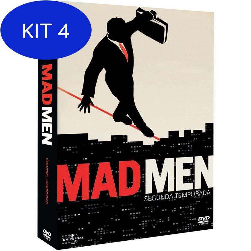 Kit 4 Box Dvd Mad Men 2ª Temporada (4 Dvds) - Universal - Revista HQ ...