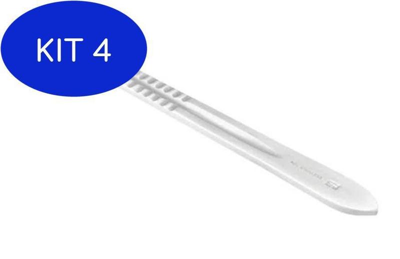Kit 4 Cabo Para Bisturi Nº04 Inox 14Cm Para Laminas Nº 18/36 0026 - Abc ...