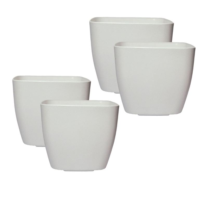 kit 4 Cachepôs Musique 15 quadrado - Cores - Japi - Cachepot - Magazine ...