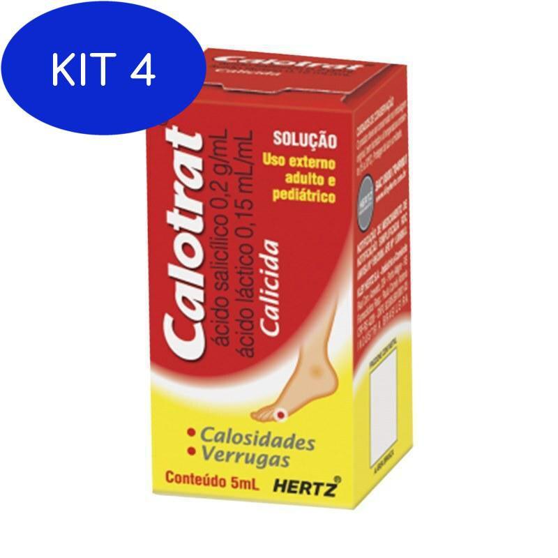 Kit 4 Calotrat 0,2G/Ml + 0,15Ml/Ml, Frasco Com 5Ml De - Kley Hertz ...