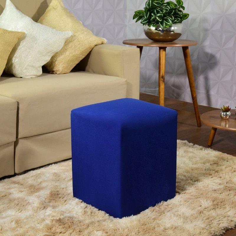 Kit 4 Capa Para Puff Premium Luxo Quadrado Azul - Charme do Detalhe ...