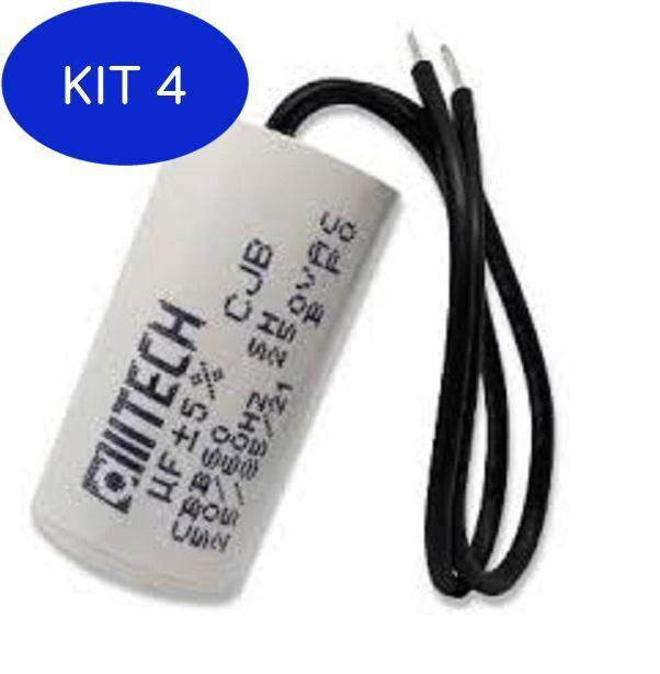 Kit 4 Capacitor Para Ventilador Tipo A 3+5,5uf 250vac +5% - NOG ...