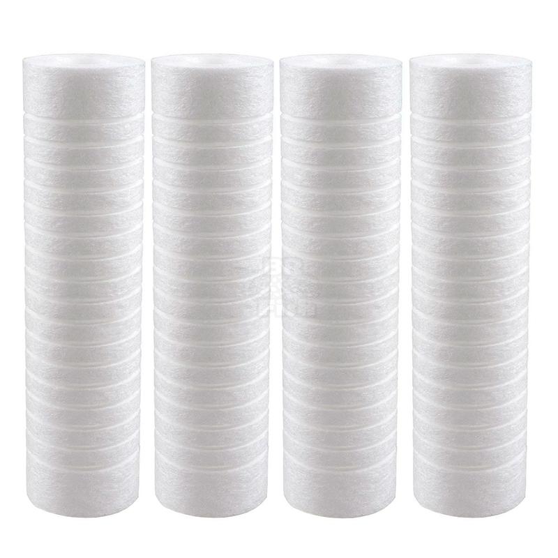 Kit 4 Cartucho Polipropileno Ranhurado 10 X 2 1/2 25 Micras - BR Fish ...