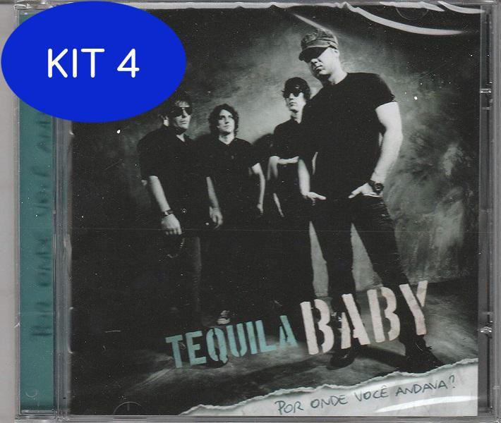 Kit 4 Cd - Tequila Baby Por Onde Você Andava - Usa records - Livros de ...