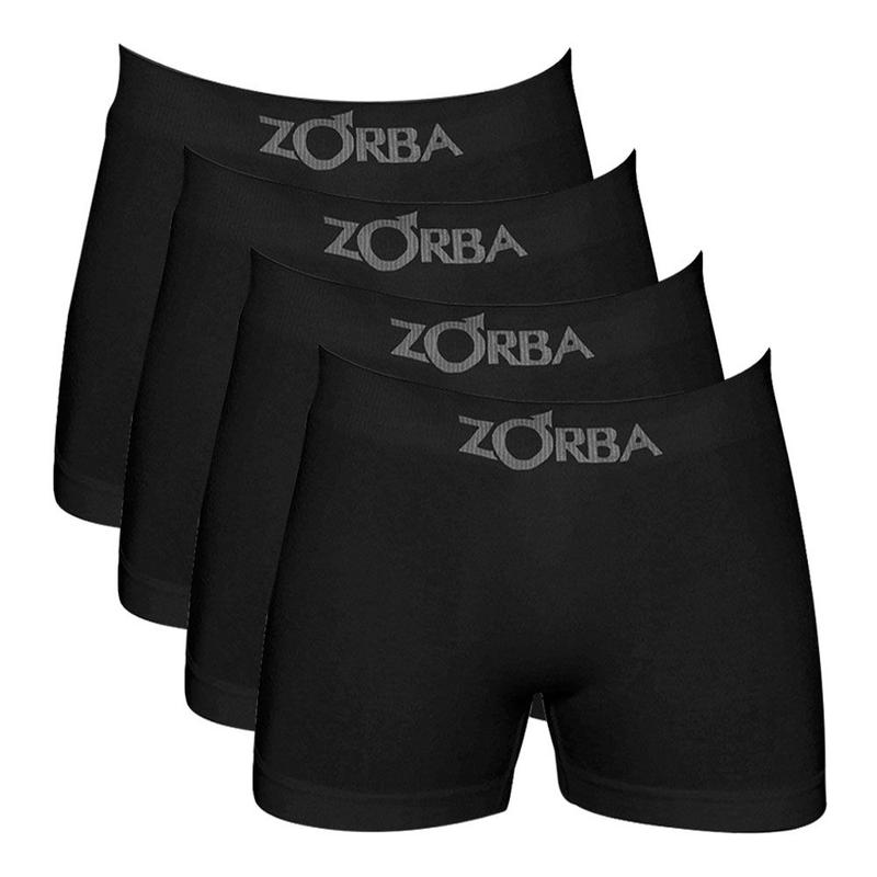 Kit 4 Cuecas Box Zorba Algodão Varias Cores - Cueca - Magazine Luiza