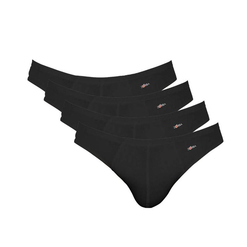 Kit 4 Cuecas Slip Light Zorba Algodão Original 772 - Cueca - Magazine Luiza