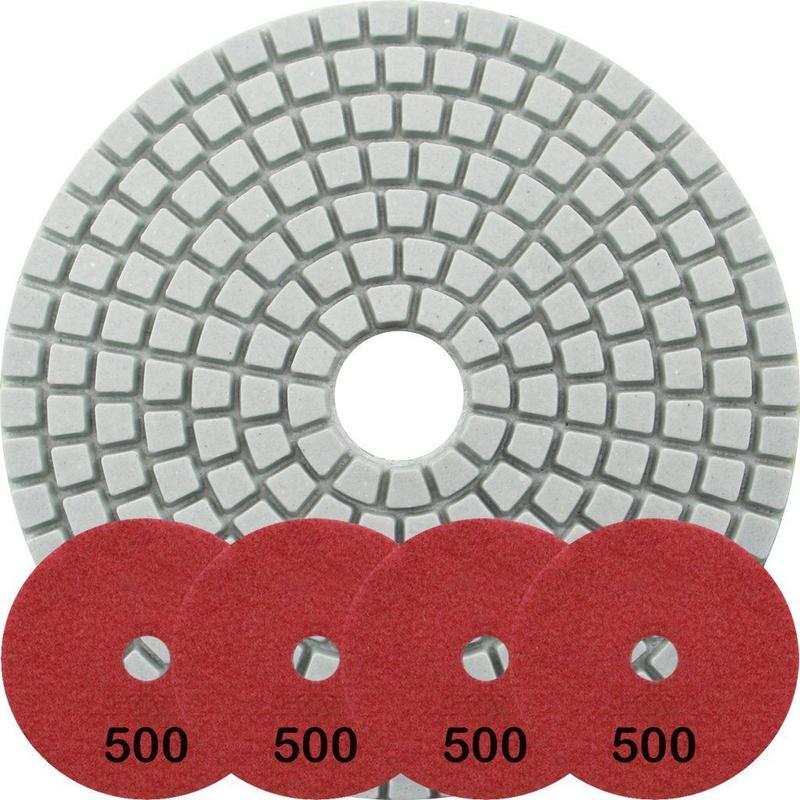 Kit 4 Disco Lixa Polimento Úmido Mármore 10 Cm Grão 500 - Gici Tools ...