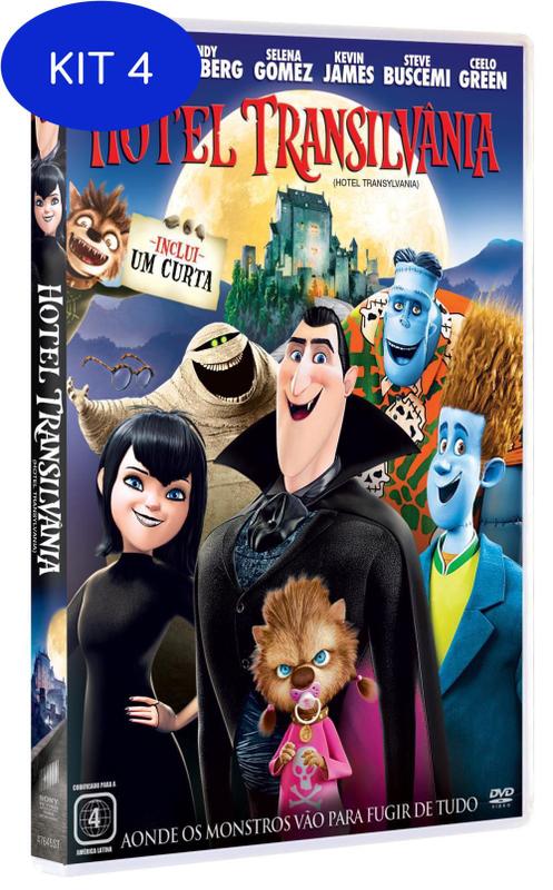 Kit 4 Dvd Hotel Transilvânia - Sony Pictures - Filmes de Comédia ...