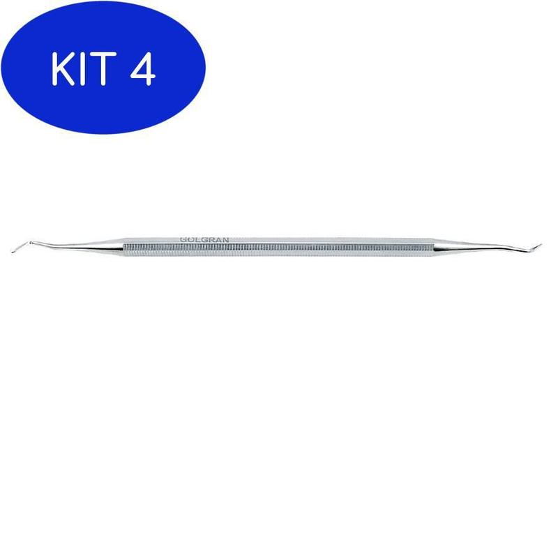 Kit 4 Esculpidor Hollemback 3Ss Oitavado - Golgran - Instrumento ...