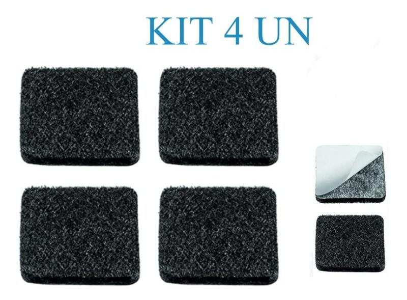 KIT 4 Feltro Pés Cadeira / Sofá Quadrado 40mm - FELTROPAIVA - Pés para ...