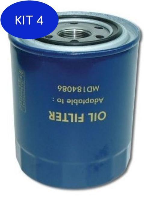 Kit 4 Filtro De Óleo Kia Bongo K2500 2.5 2014 A 2016 - Hengst - Filtro ...