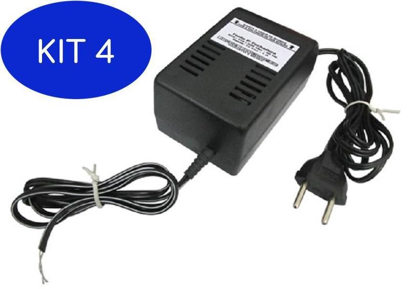 Kit 4 Fonte Ms de Comando 12v 01 Ampér para Fechadura - Fonte de ...