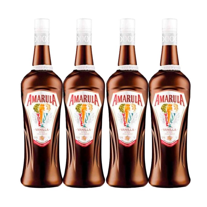 Kit 4 Garrafas Licor Amarula Vanilla Spice 750ml - Licor - Magazine Luiza