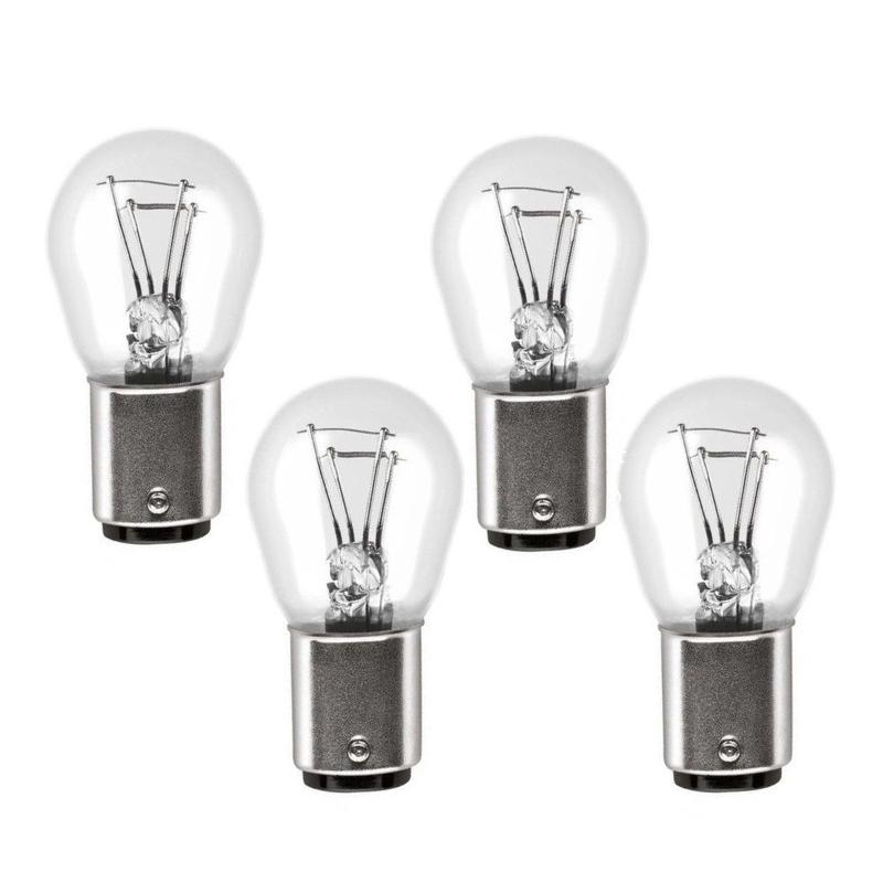 Kit 4 Lampada 2 Polos 12v Lanterna Freio Philips 12499cp - Lâmpada ...