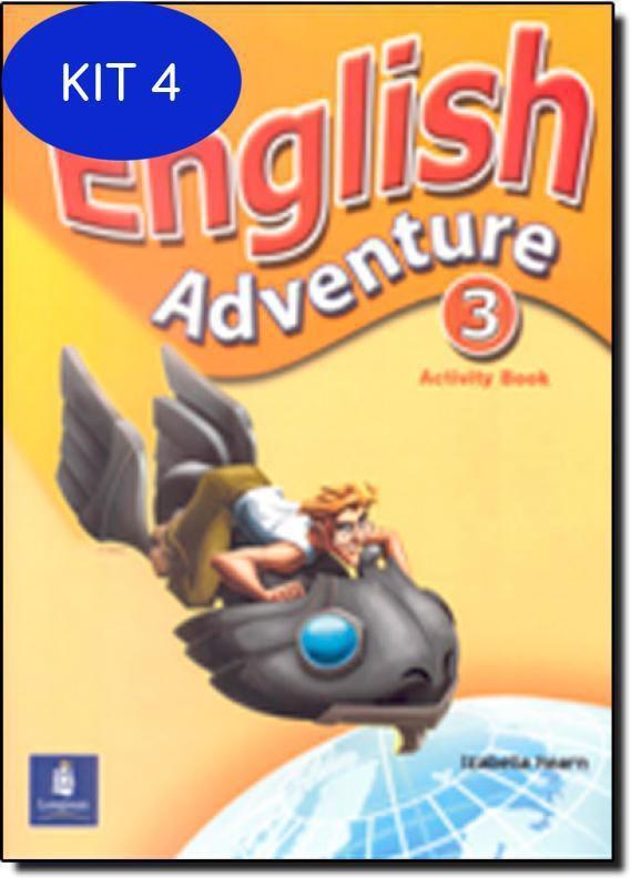 Kit 4 Livro English Adventure Level 3 Activity Book - Livros de ...