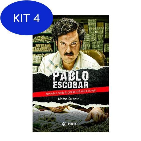 Kit 4 Livro Pablo Escobar - Ascensão E Queda Do Grande Traficante ...