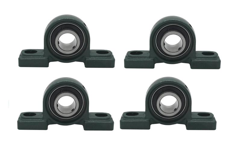 Kit 4 Mancal Com Rolamento Ucp204 Para Eixo 20Mm - Fkd / Irc / Bm - Mancal - Magazine Luiza