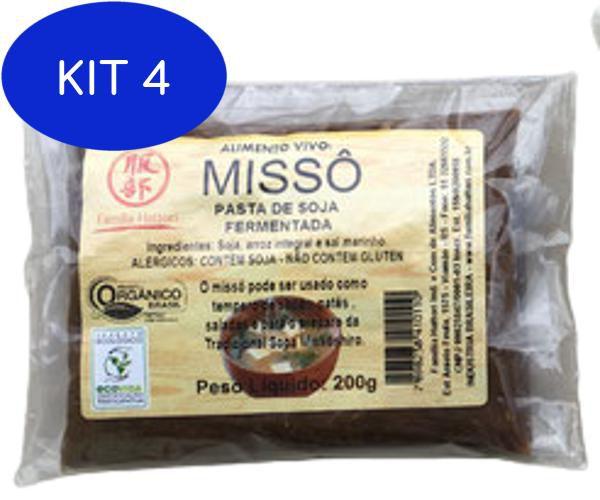Kit 4 Missô De Soja Altesanal Orgânico Família Hattori 200G - No Magalu ...