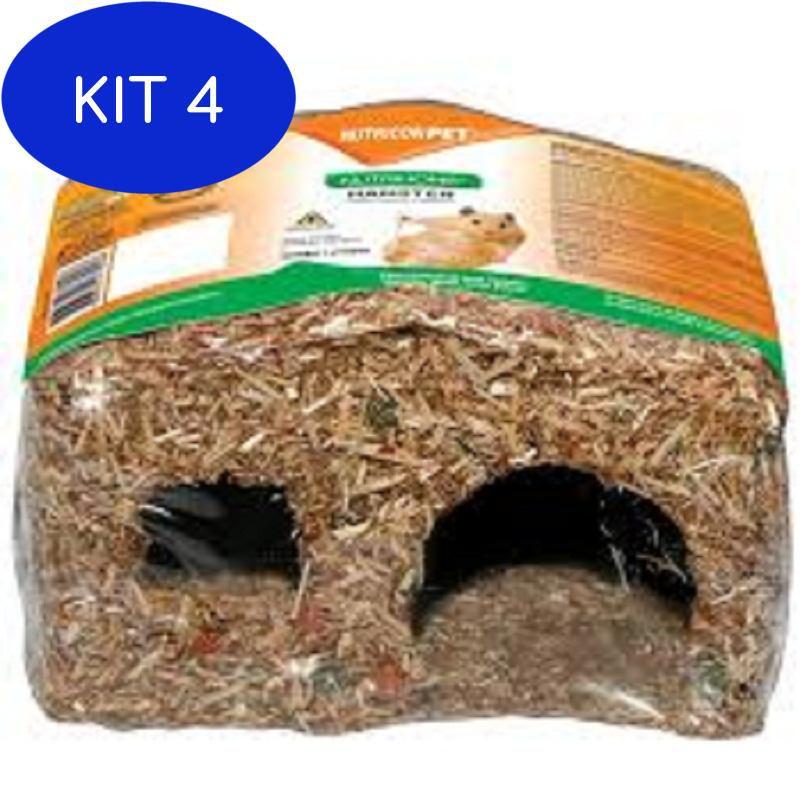 Kit 4 Nutrihome casinha para hamster 85 G - Nutripet - Ração para ...