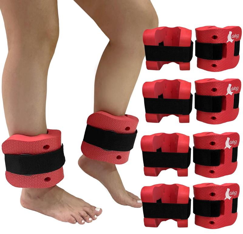 Kit 4 Pares de Caneleiras de Hidroginástica Em EVA Peso 2 à 3kg DF4031 ...
