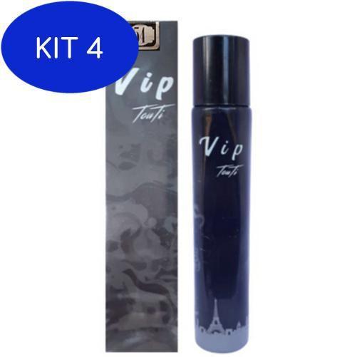 Kit 4 Perfume Masculino Vip Touti N54 Tipo Eau Parfum - Kit de Perfume ...