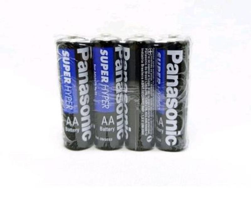 Kit 4 Pilhas AA Panasonic Comum - Pilhas - Magazine Luiza