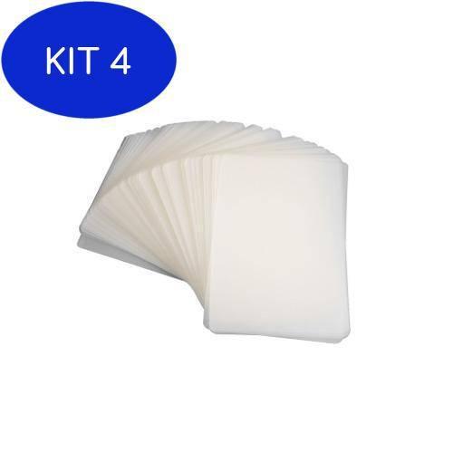 Kit 4 Plastico Para Plastificação Polaseal Rg 80x110 0.07 - Mares ...