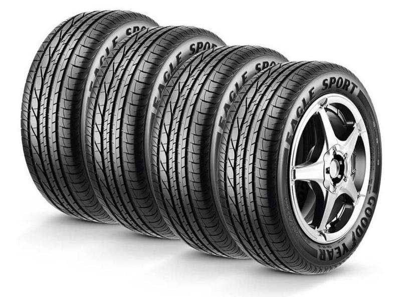 Kit 4 Pneus Goodyear Aro 16 205/55R16 Eagle Sport 91V - Pneus - Magazine Luiza