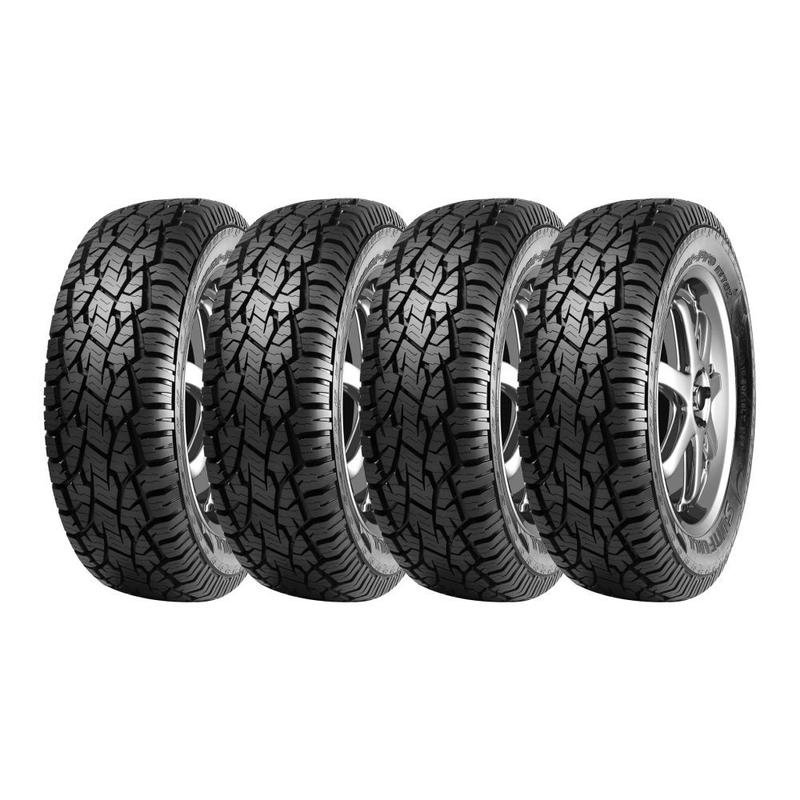 Kit 4 Pneus Sunfull Aro 16 265/70R16 Mont Pro AT782 112T - Pneus - Magazine Luiza