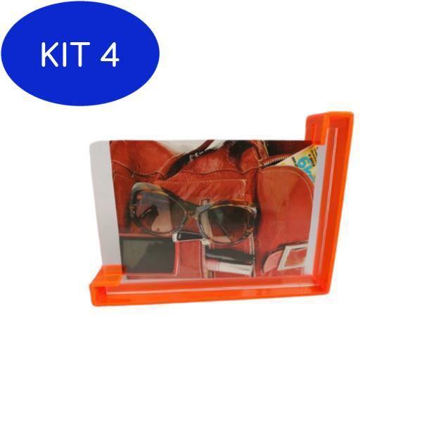 Kit 4 Porta Retrato Em Acrílico - Mcm Acrilicos - Porta-Retrato ...